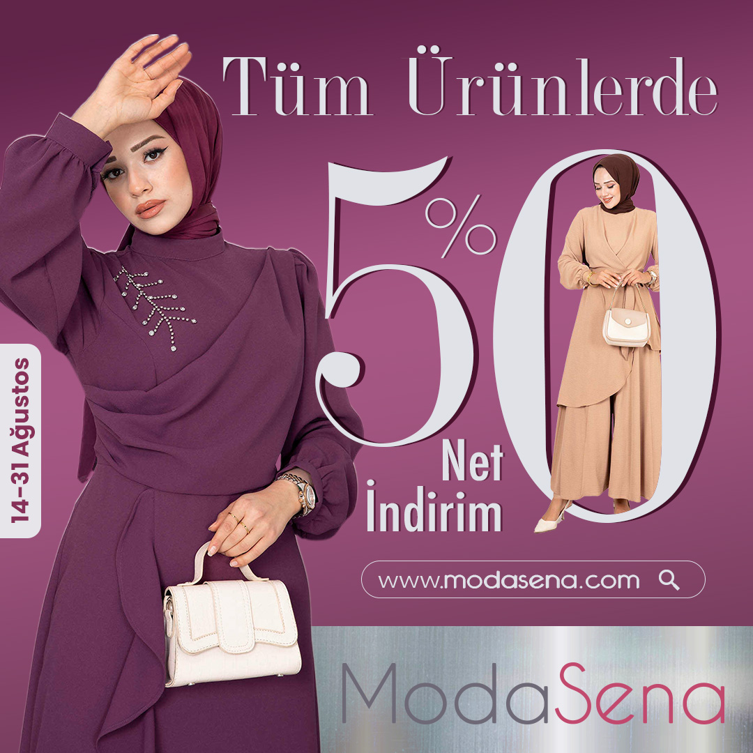 Tesettür Takım Modelleri, İkili Takımlar ve Kombinler - Modasena